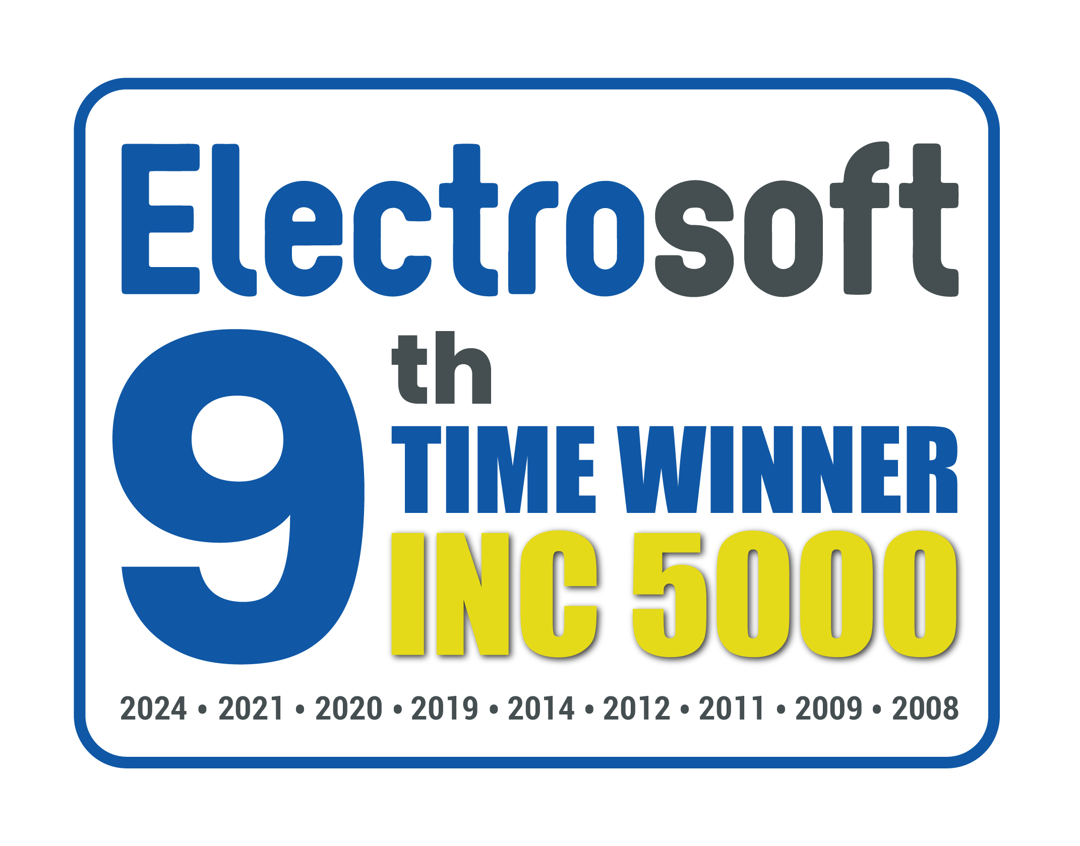 Electrosoft Earns a Place on the Inc. 5000 for the Ninth Time | Electrosoft